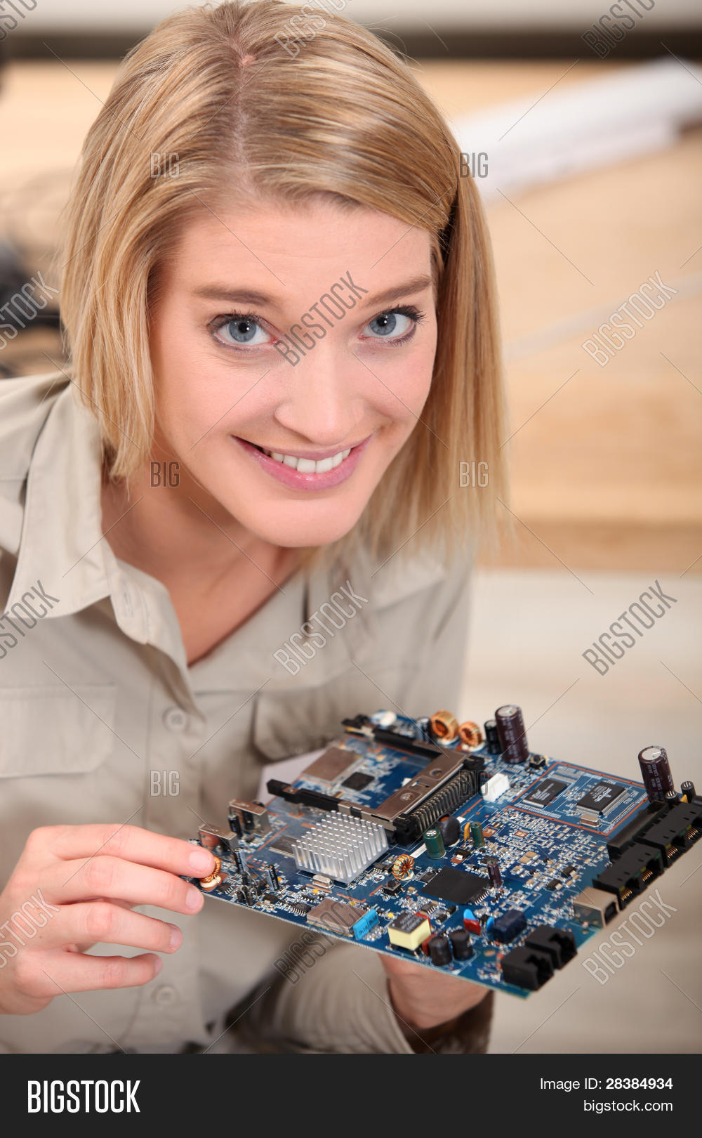 Woman Repairing Image & Photo (Free Trial) | Bigstock