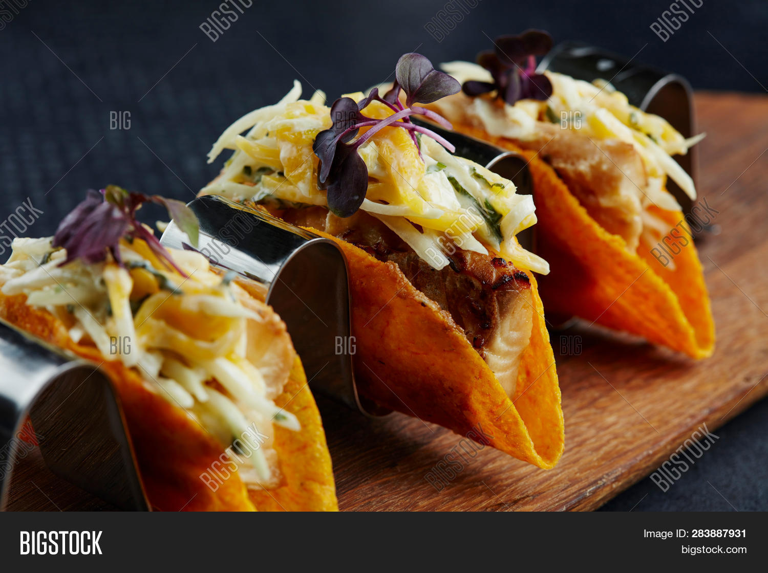 Mini Corn Tacos Cod Image & Photo (Free Trial) | Bigstock