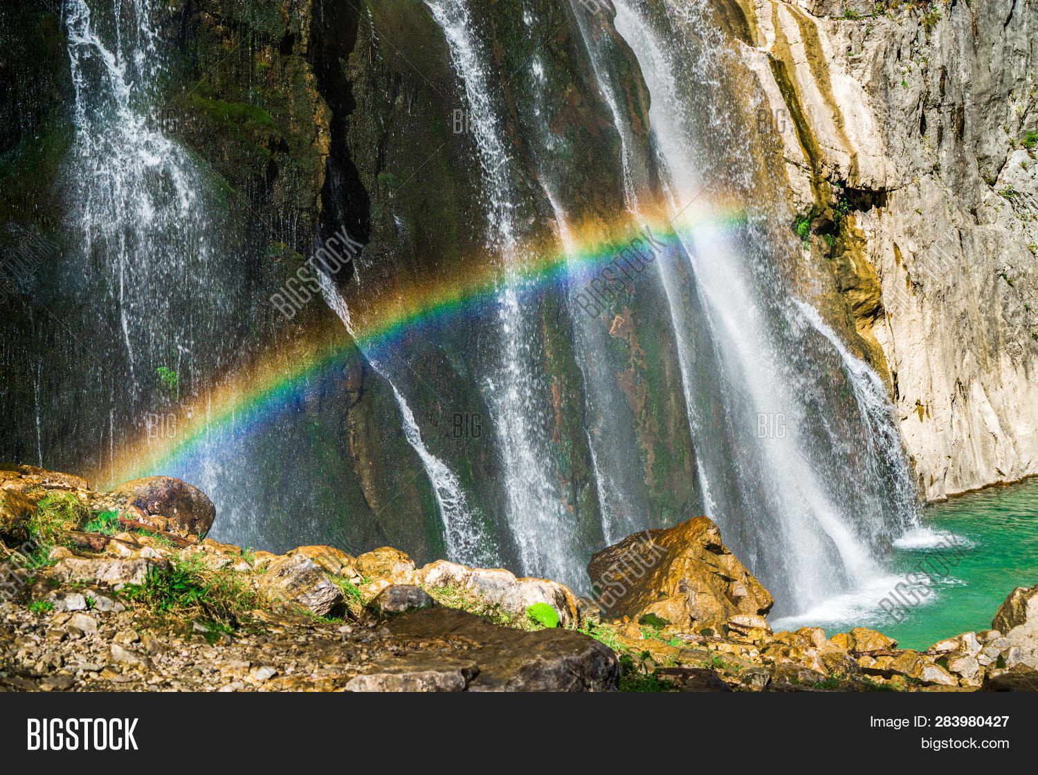 Gega Waterfall. Most Image & Photo (Free Trial) | Bigstock