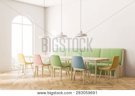 Corner Cafe Sofa Image & Photo (Free Trial) | Bigstock