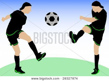 Vector Image Football Vector & Photo (Free Trial) | Bigstock
