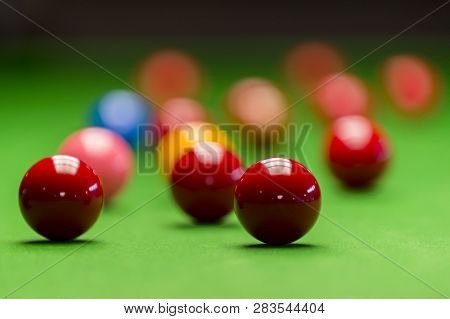 Snooker Ball On Green Image & Photo (Free Trial) | Bigstock