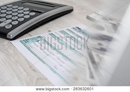 Us Tax Form 1040 Next Image & Photo (Free Trial) | Bigstock