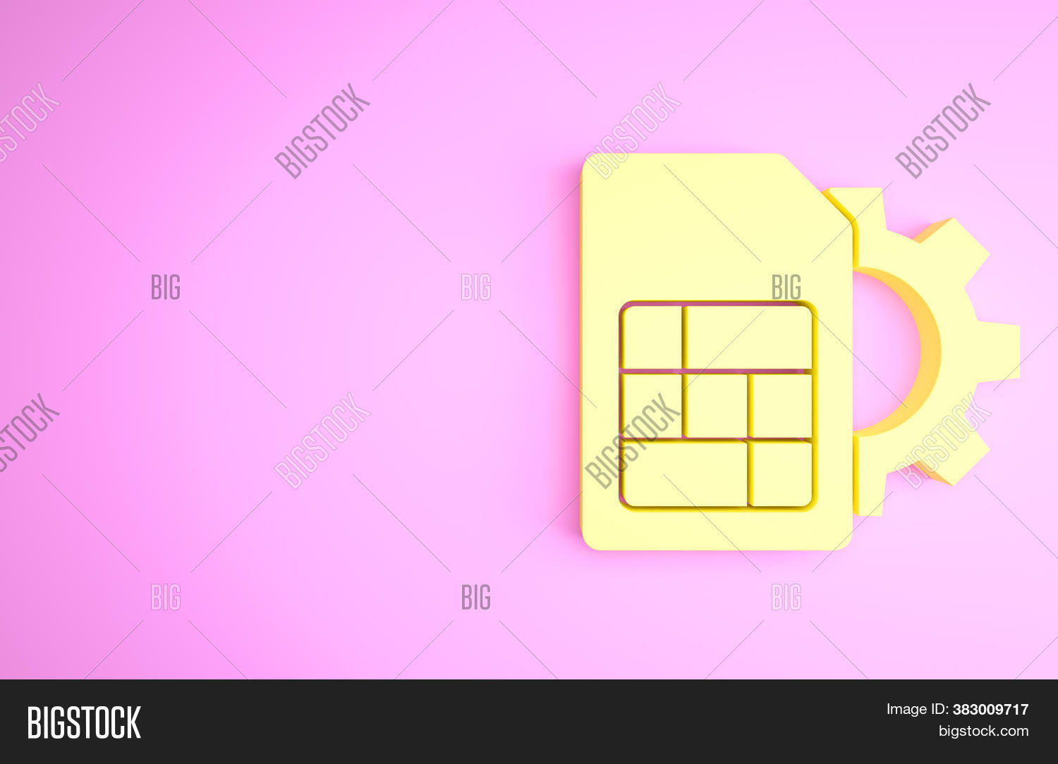 Yellow Sim Card Image & Photo (Free Trial) | Bigstock