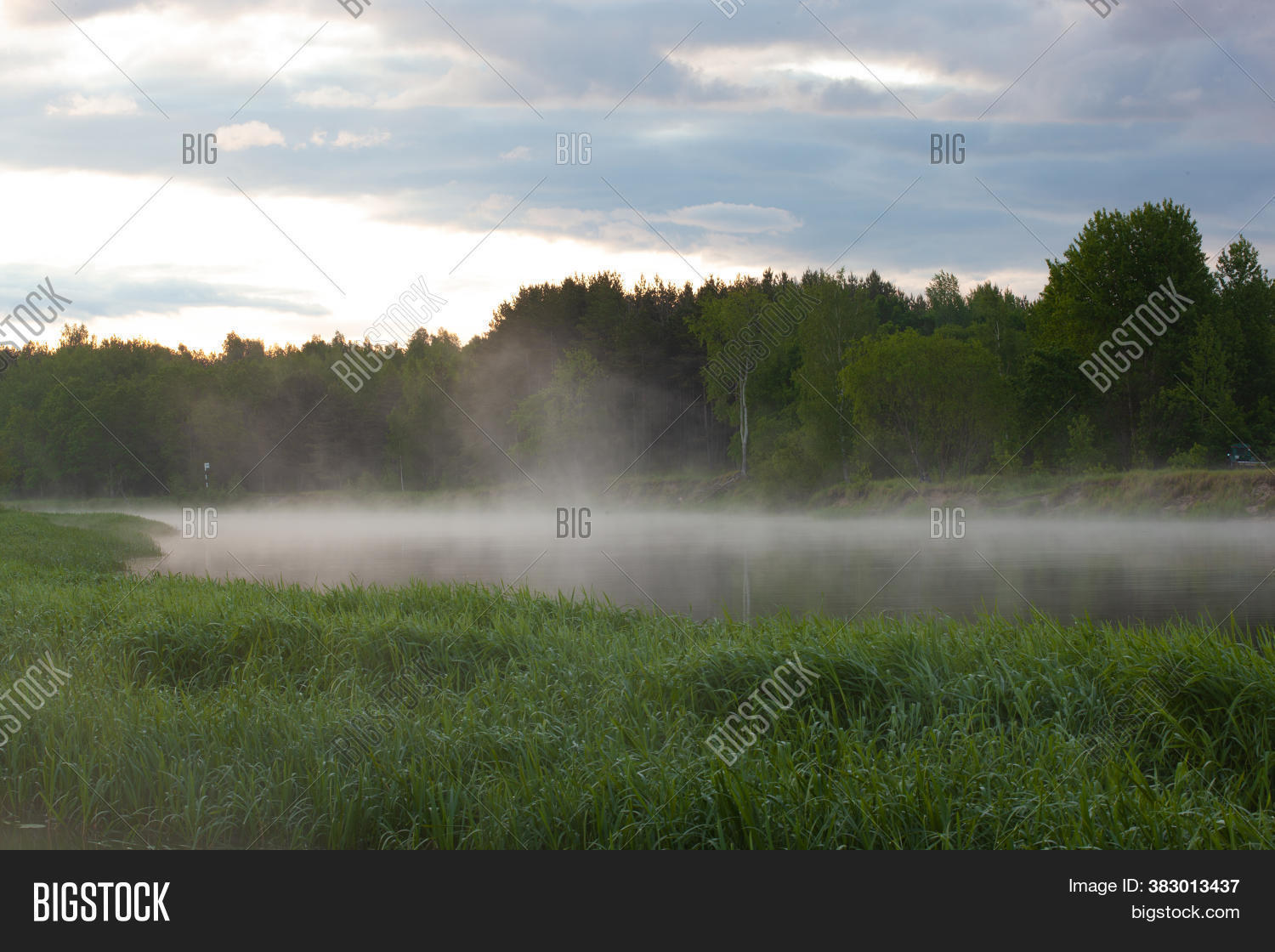River Morning Covered Image & Photo (Free Trial) | Bigstock