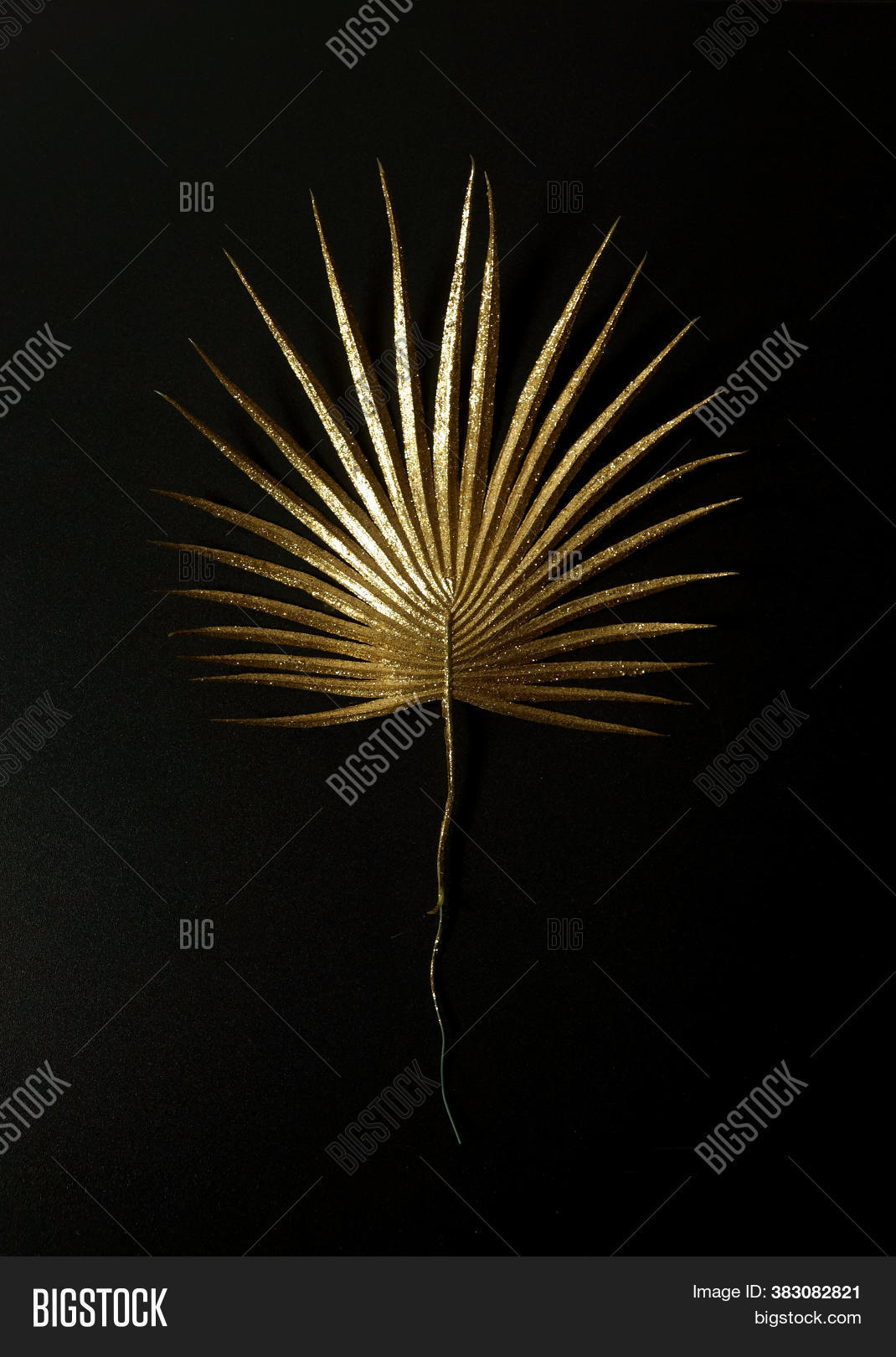 Big Golden Leaf On Image & Photo (Free Trial) | Bigstock