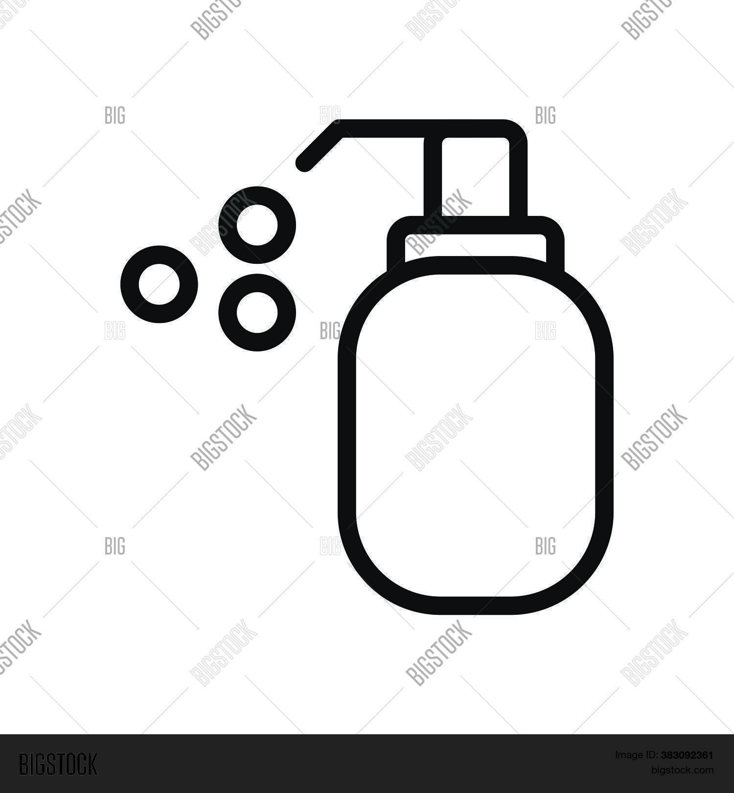 Soap Symbol Line Icon Vector & Photo (Free Trial) | Bigstock