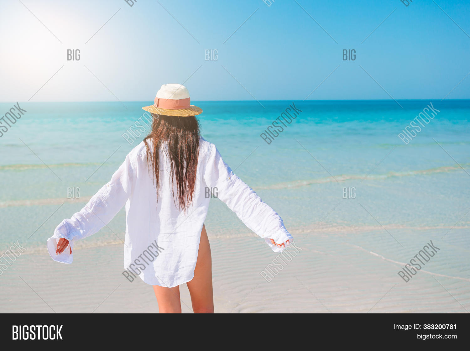 Woman Laying On Beach Image & Photo (Free Trial) | Bigstock