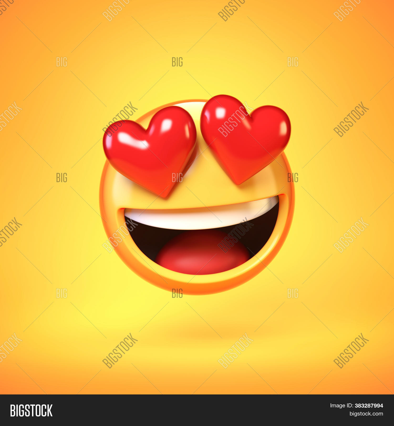 Falling Love Emoji Image & Photo (Free Trial) | Bigstock