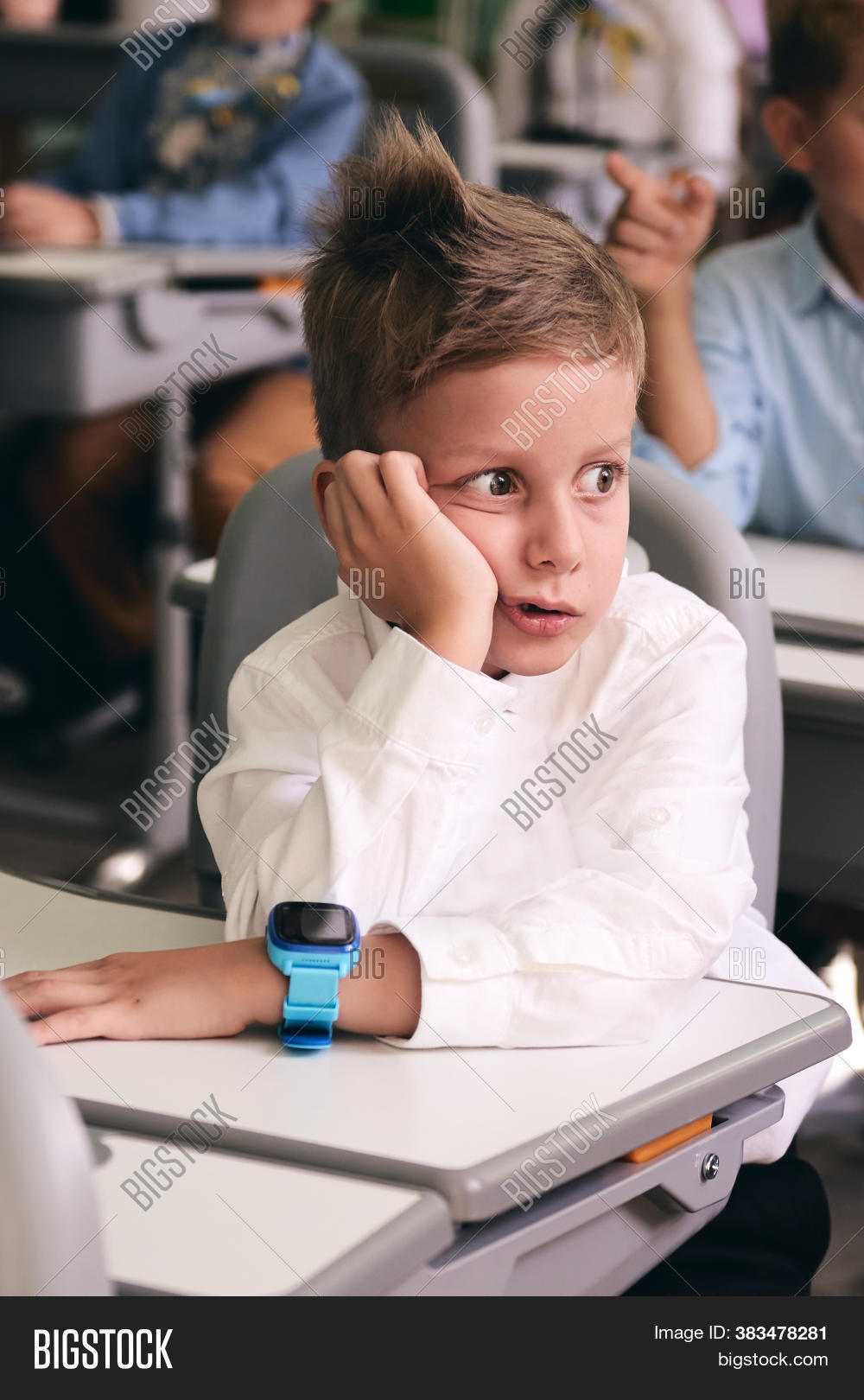 Boring Elementary Classroom