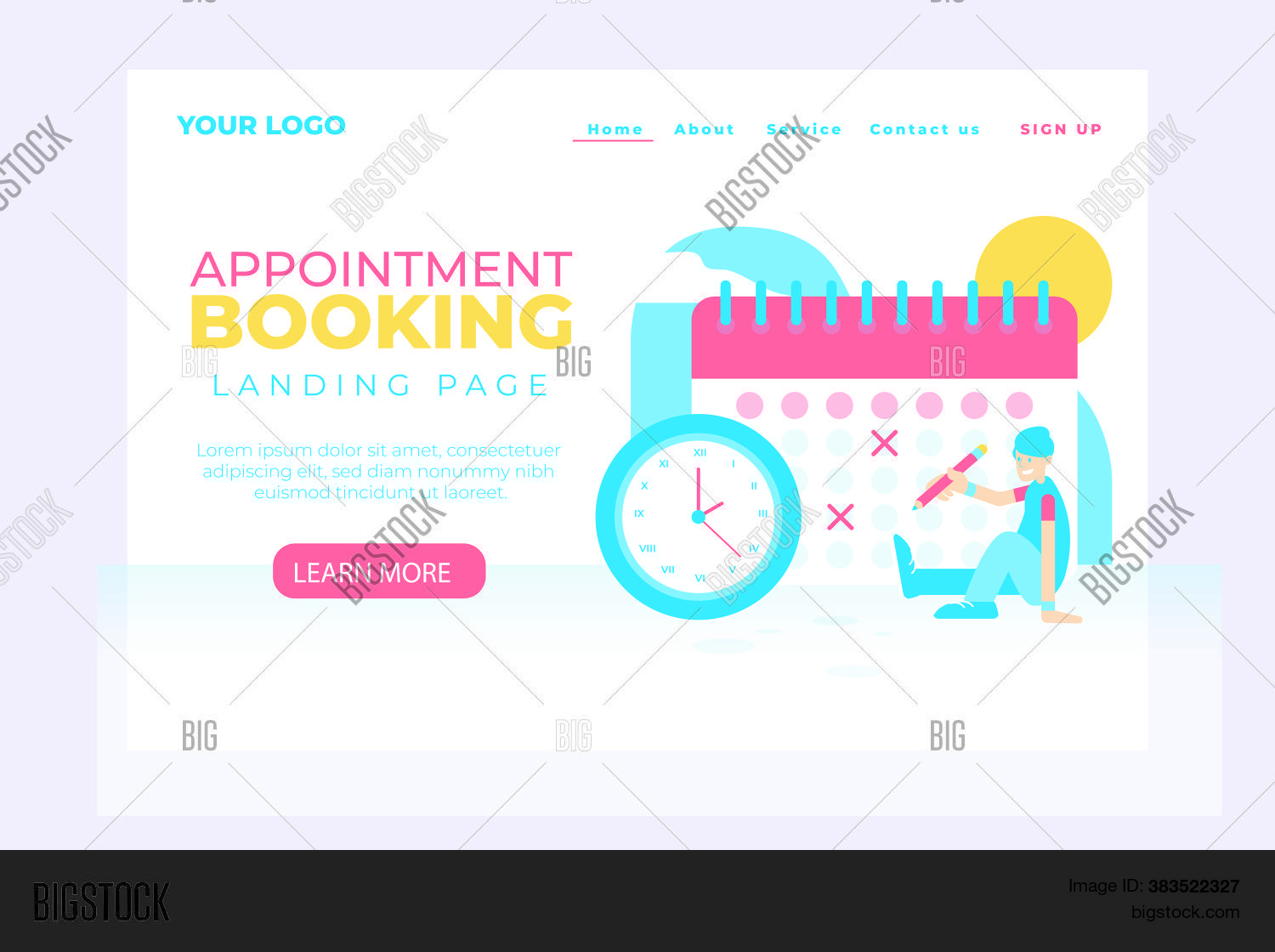 1 Appointment Booking Vector & Photo (Free Trial) | Bigstock