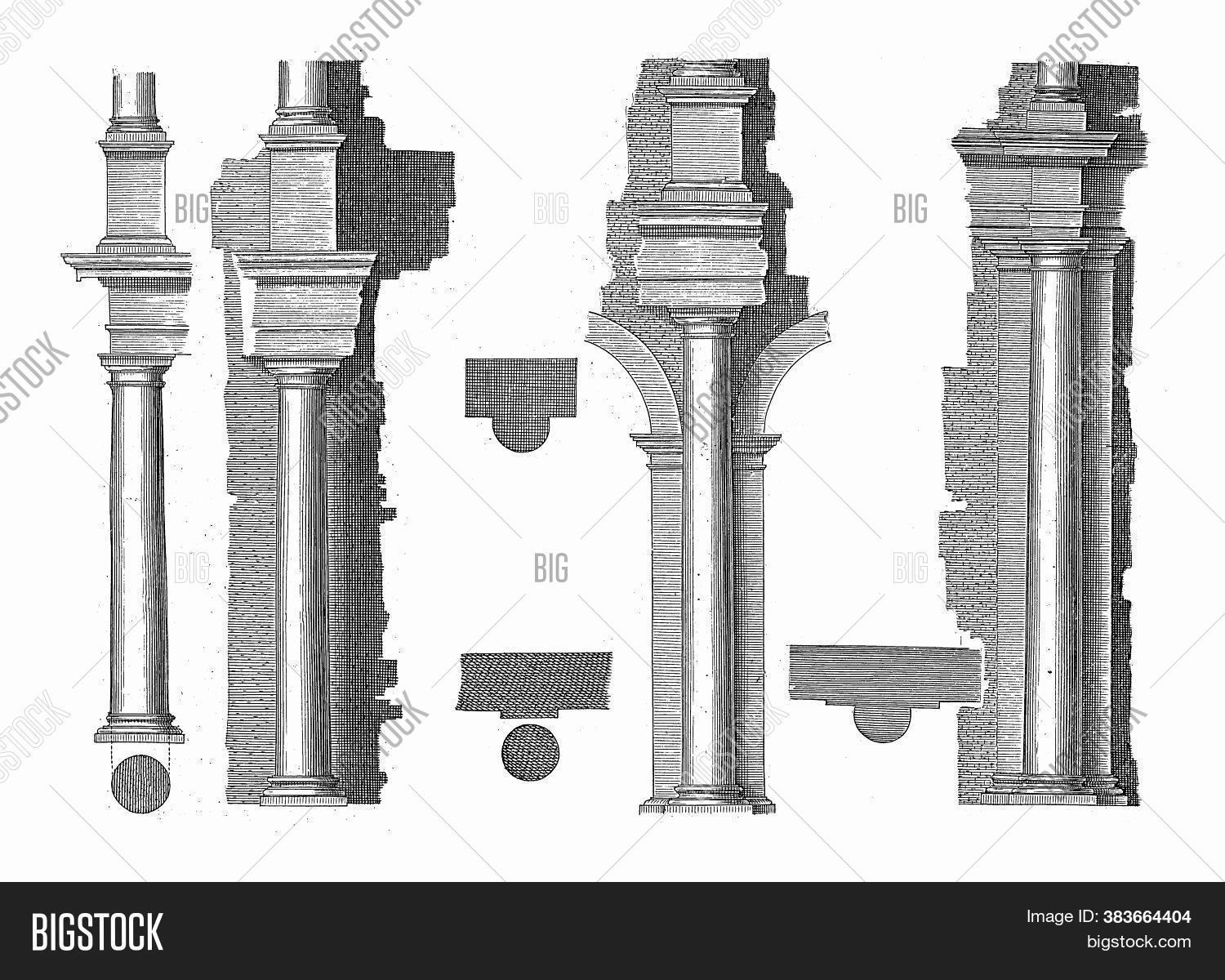 Four Ways Place Column Image & Photo (Free Trial) | Bigstock