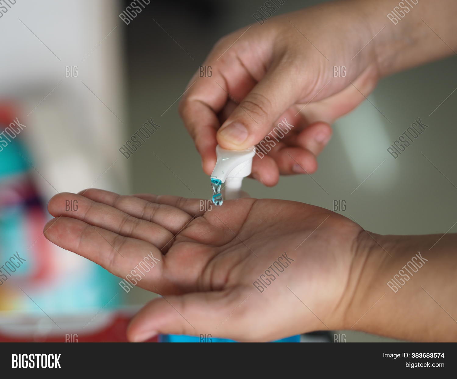 Pushing Gel Drops On Image & Photo (Free Trial) | Bigstock