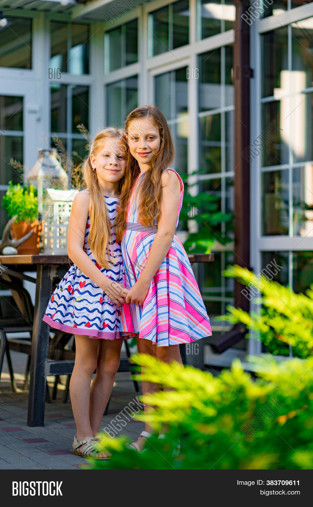 Two Cute Girls, Image & Photo (Free Trial) | Bigstock
