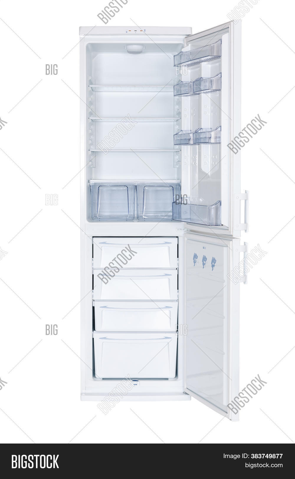 Open Empty Mini Fridge Image & Photo (Free Trial) | Bigstock