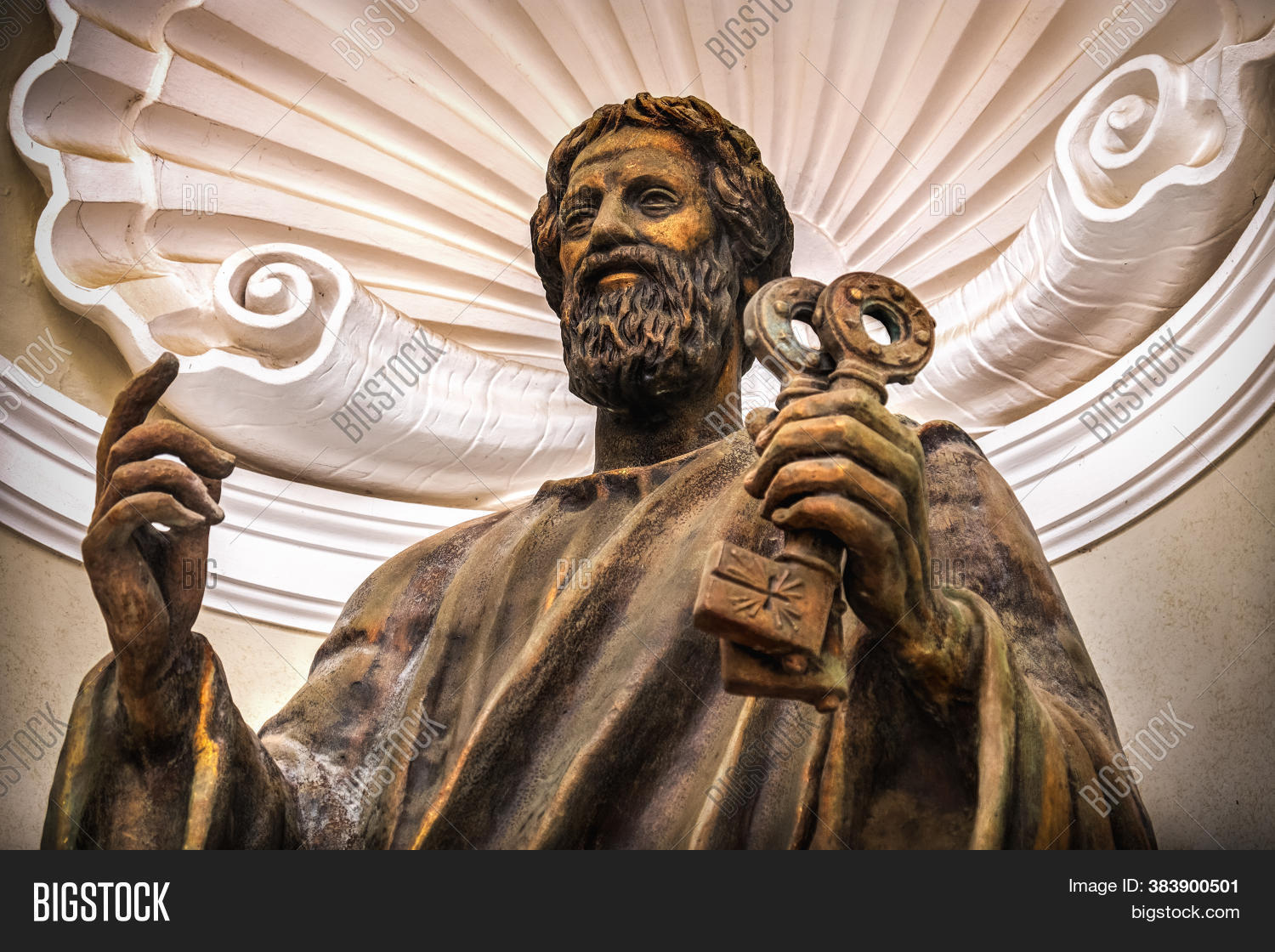 Saint Peter Holding Image & Photo (Free Trial) | Bigstock