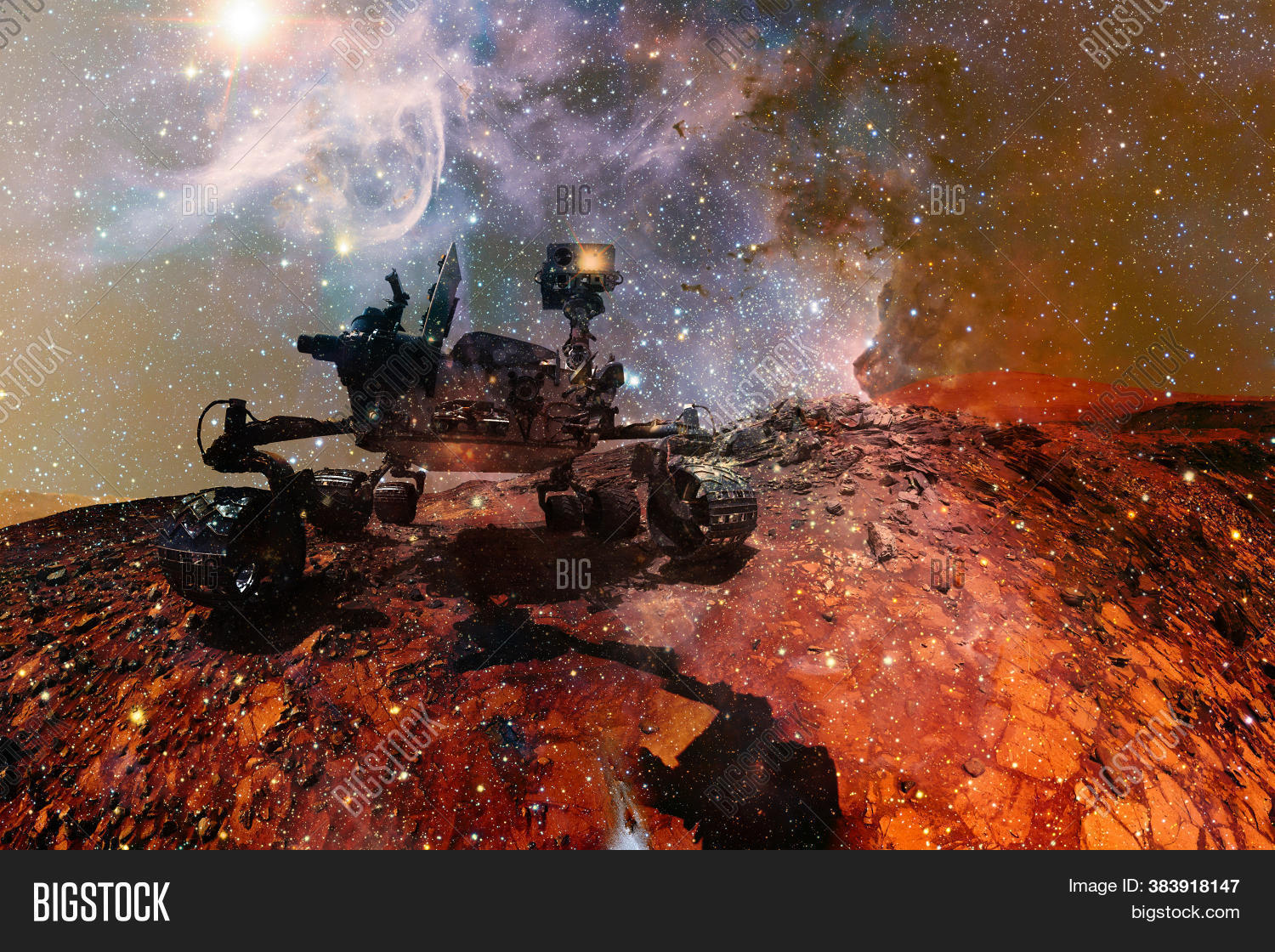 Curiosity Rover Image & Photo (Free Trial) | Bigstock