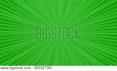 Green Comic Book Page Vector & Photo (Free Trial) | Bigstock