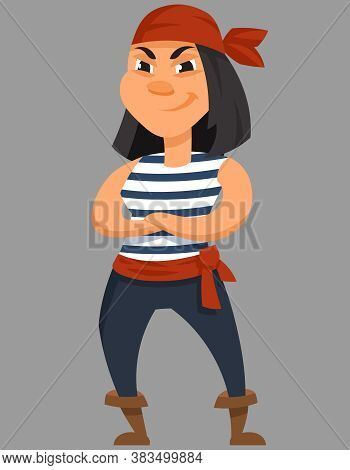 Female Pirate Her Vector & Photo (Free Trial) | Bigstock