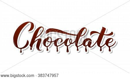 Chocolate Calligraphy Vector & Photo (Free Trial) | Bigstock