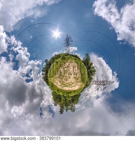 Green Little Planet Image & Photo (Free Trial) | Bigstock
