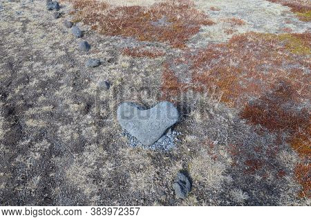 Heart Shaped Lava Rock Image & Photo (Free Trial) | Bigstock
