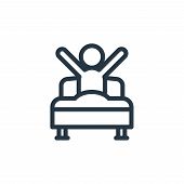 Stick Figure Waking Up