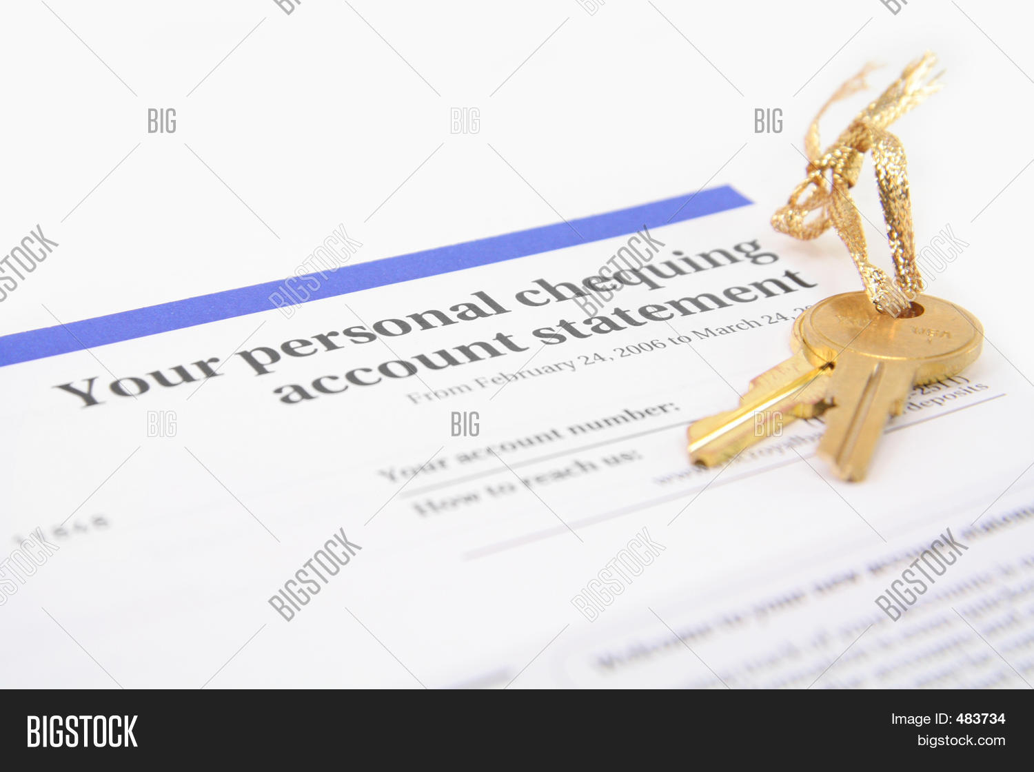 Bank Account Statement Image & Photo (Free Trial) | Bigstock