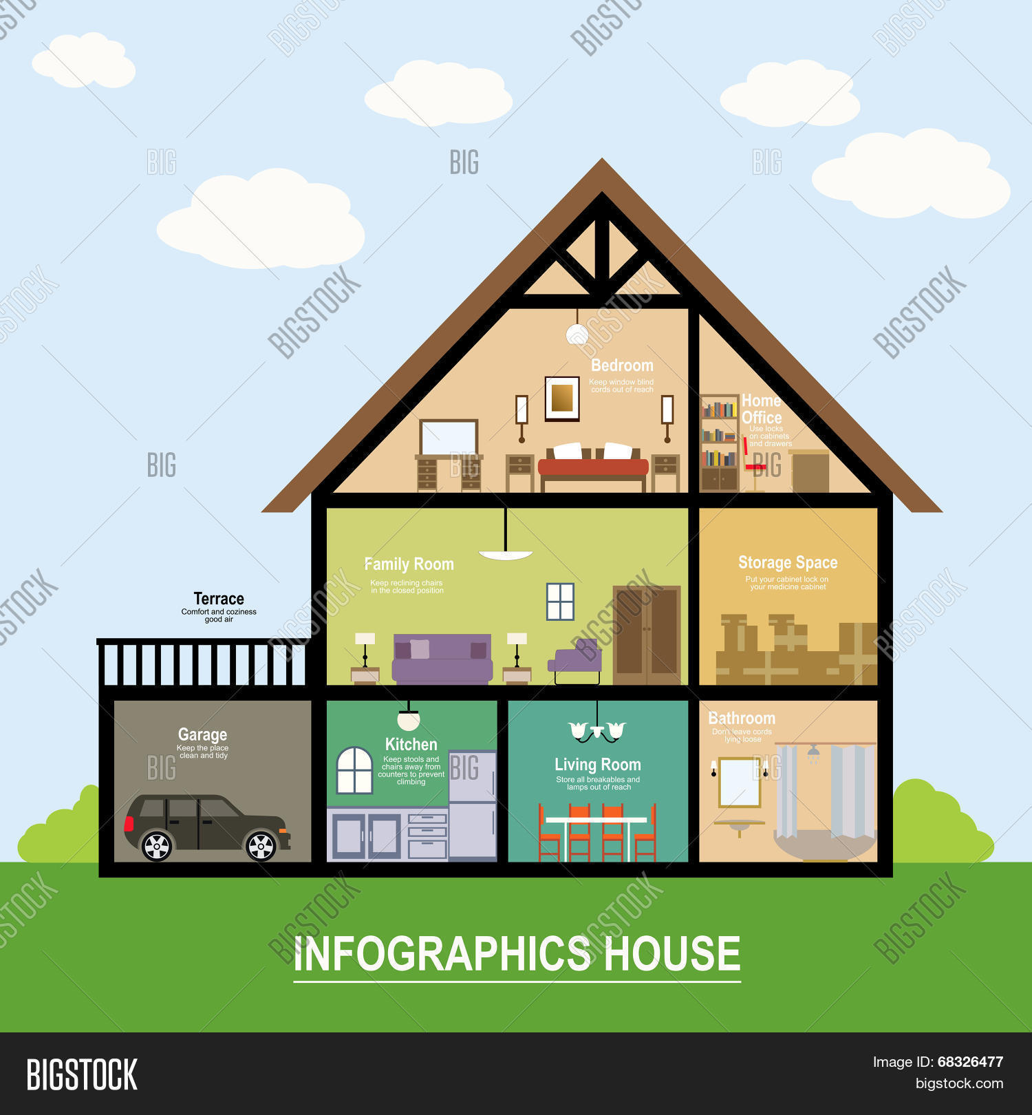 House Vector & Photo (Free Trial) | Bigstock