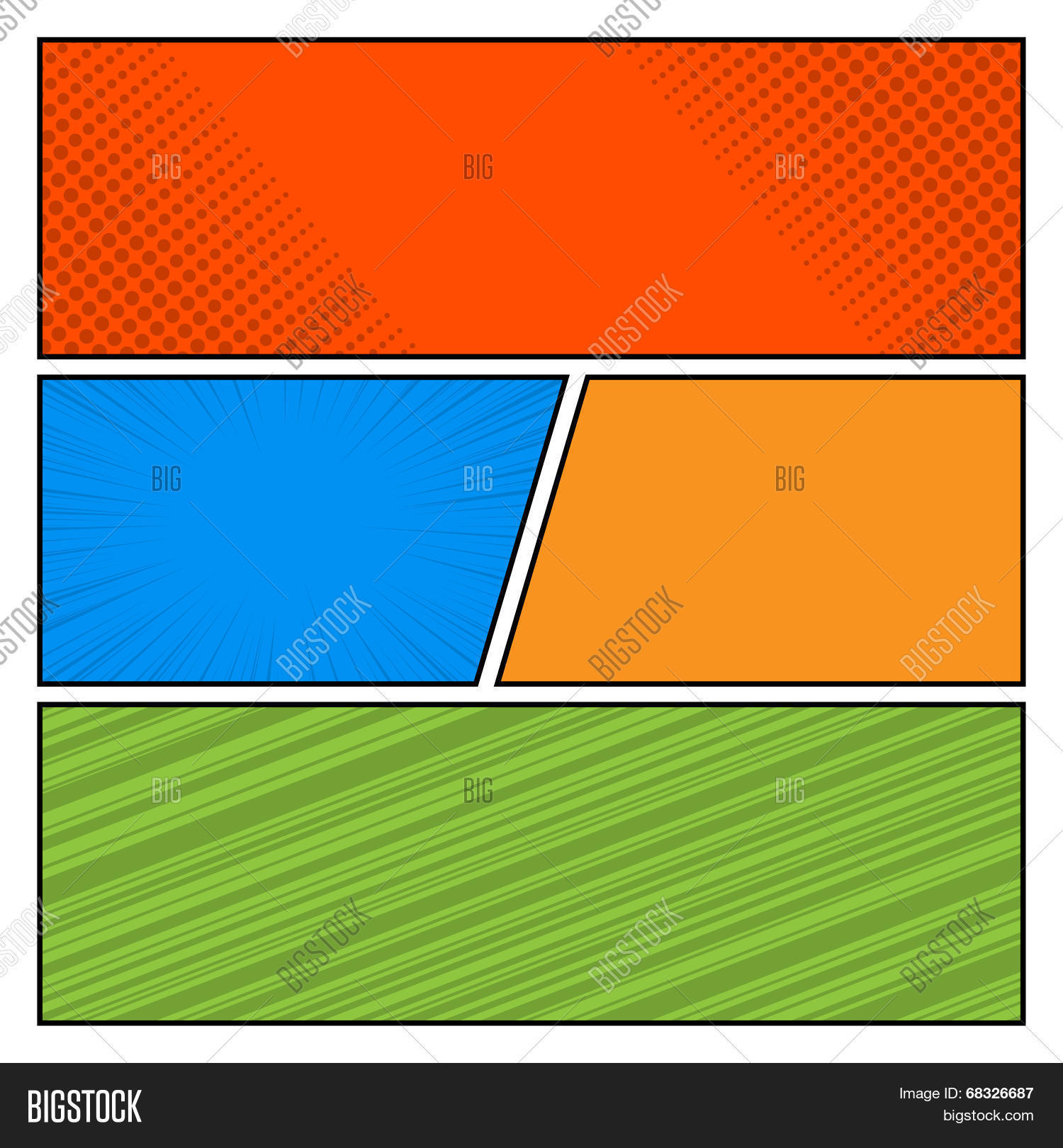Comics Color Pop Art Vector & Photo (Free Trial) | Bigstock