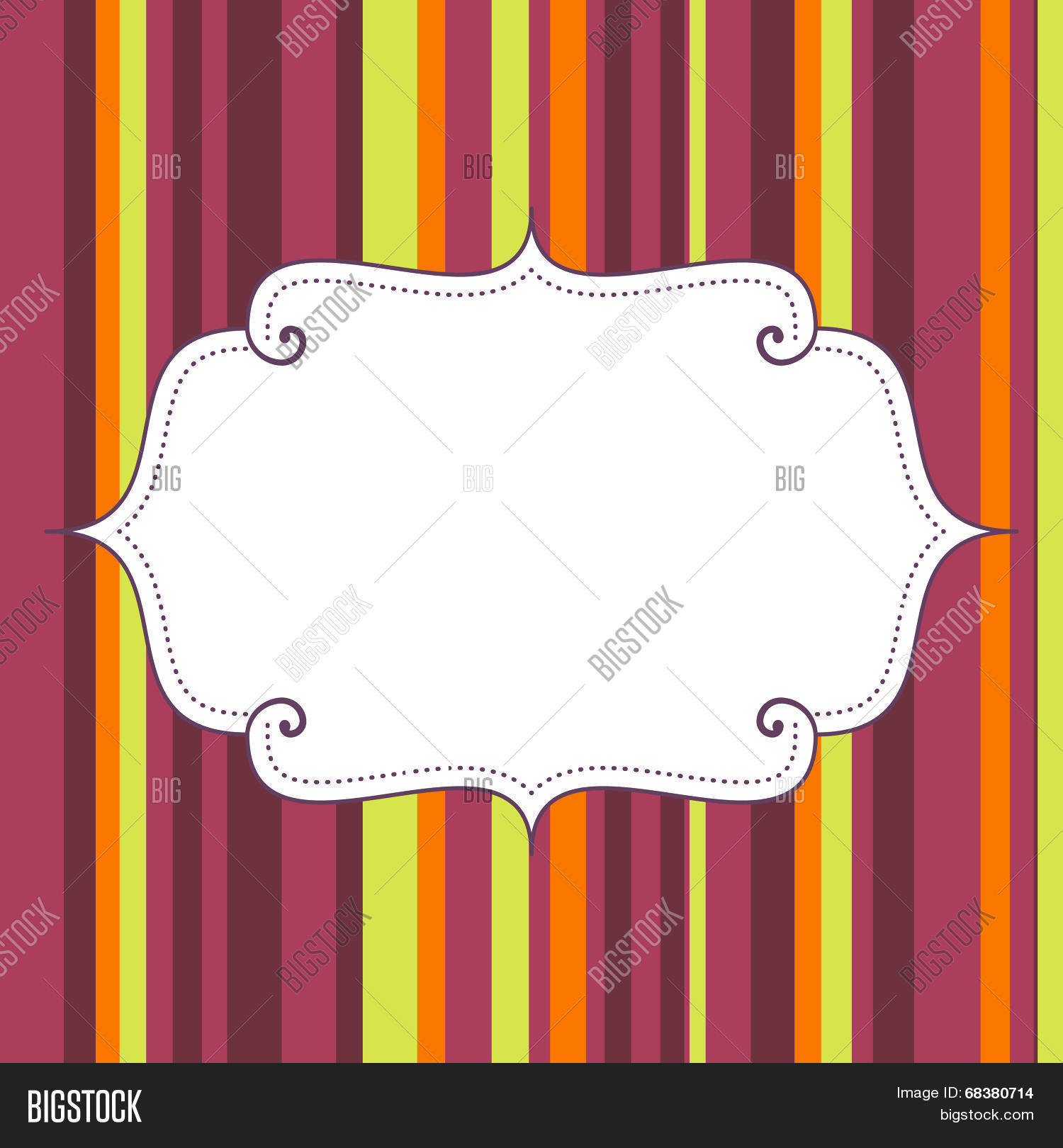 Empty Birthday Poster Vector & Photo (Free Trial) | Bigstock