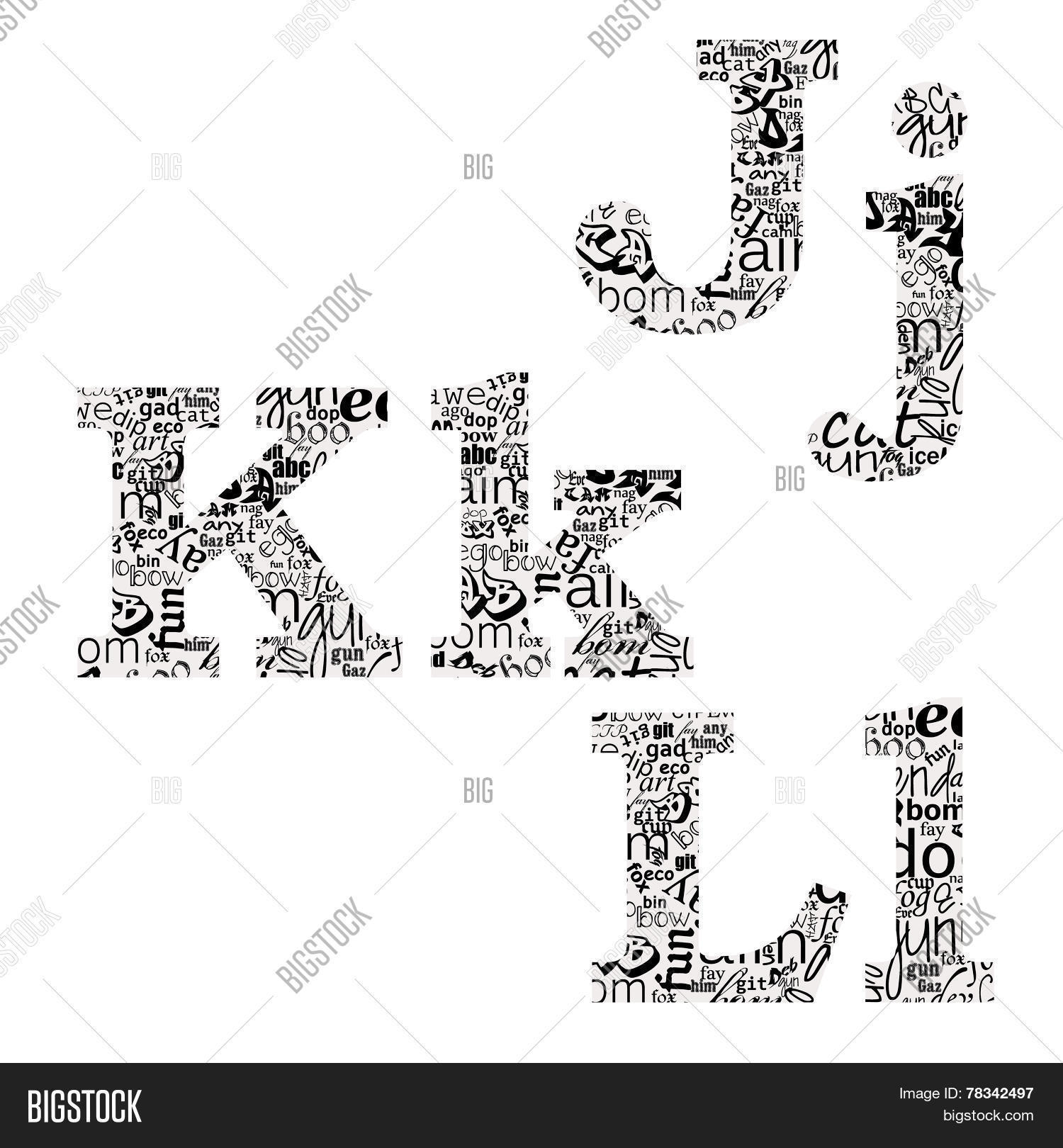 Letters Different Vector & Photo (Free Trial) | Bigstock