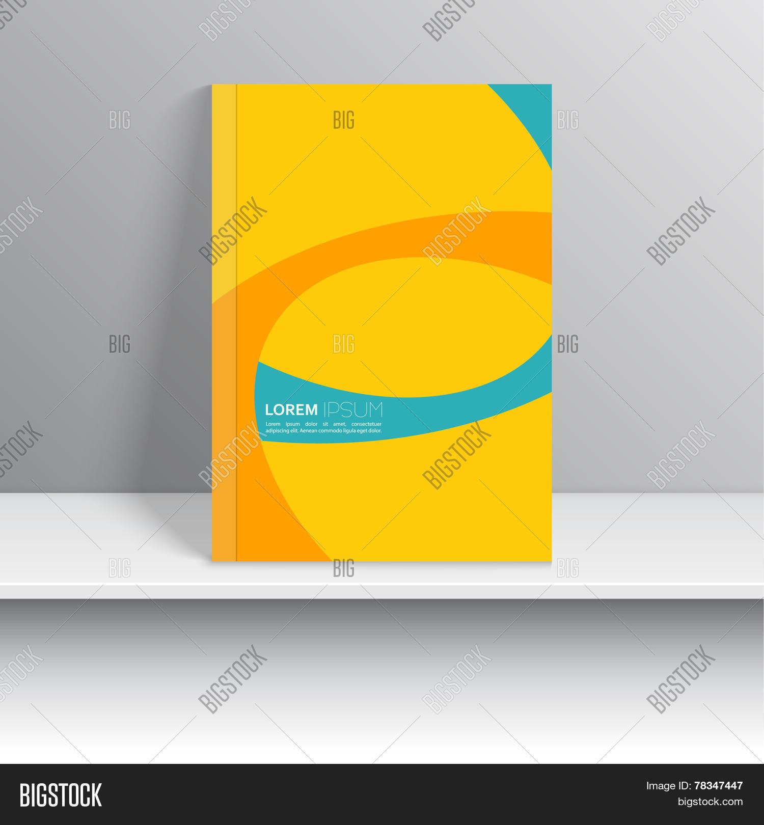 Magazine Cover Curved Vector & Photo (Free Trial) | Bigstock