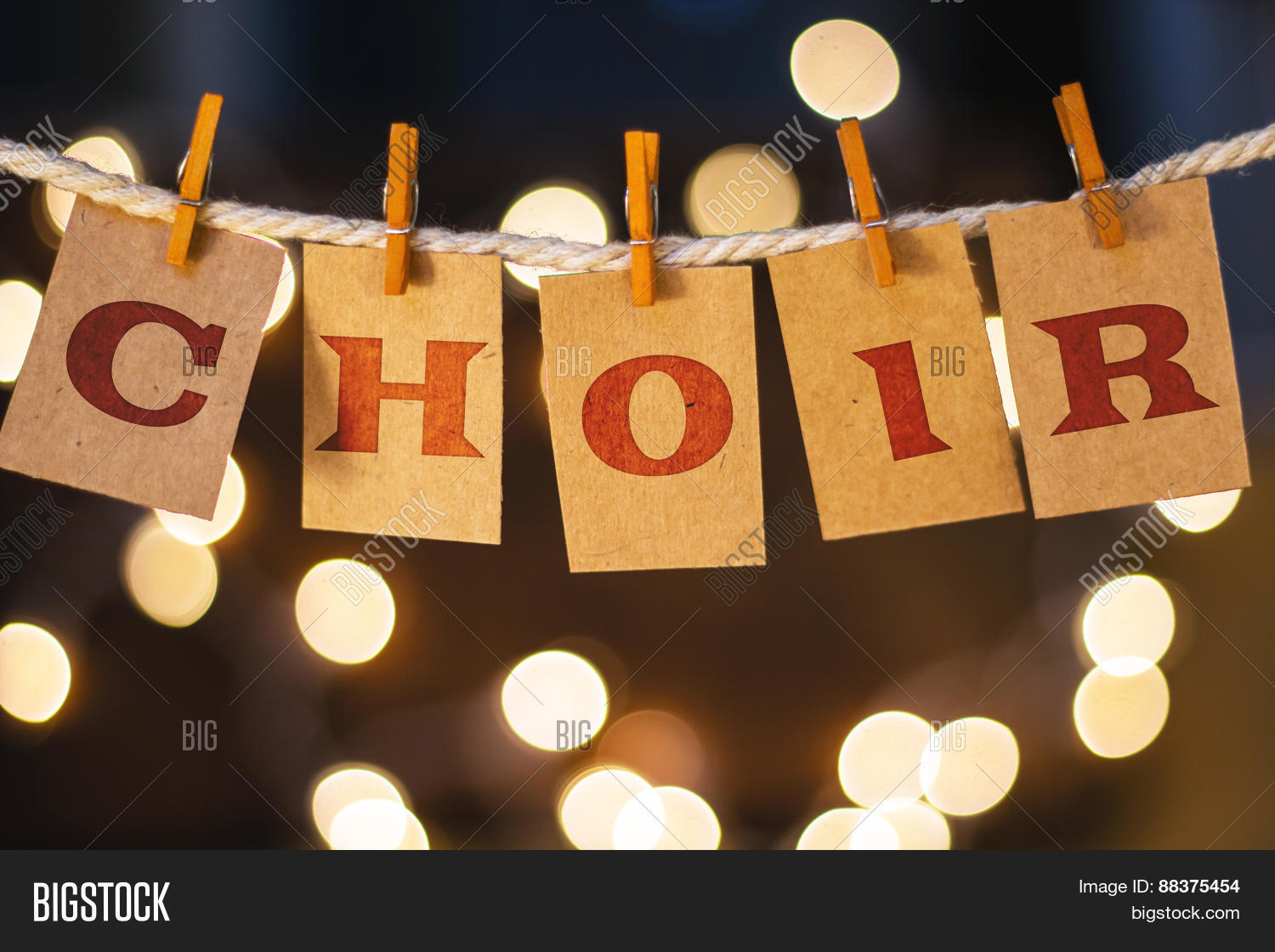 Choir Concept Clipped Image & Photo (Free Trial) | Bigstock