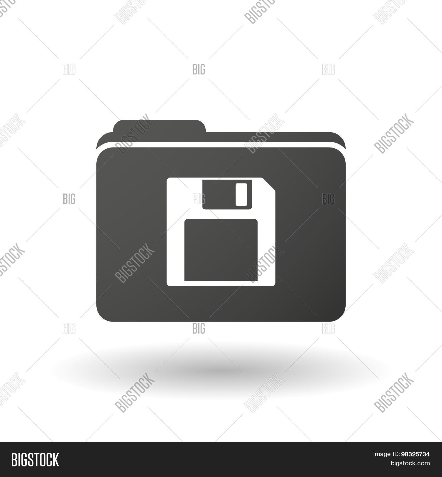 Isolated Folder Icon Vector & Photo (Free Trial) | Bigstock