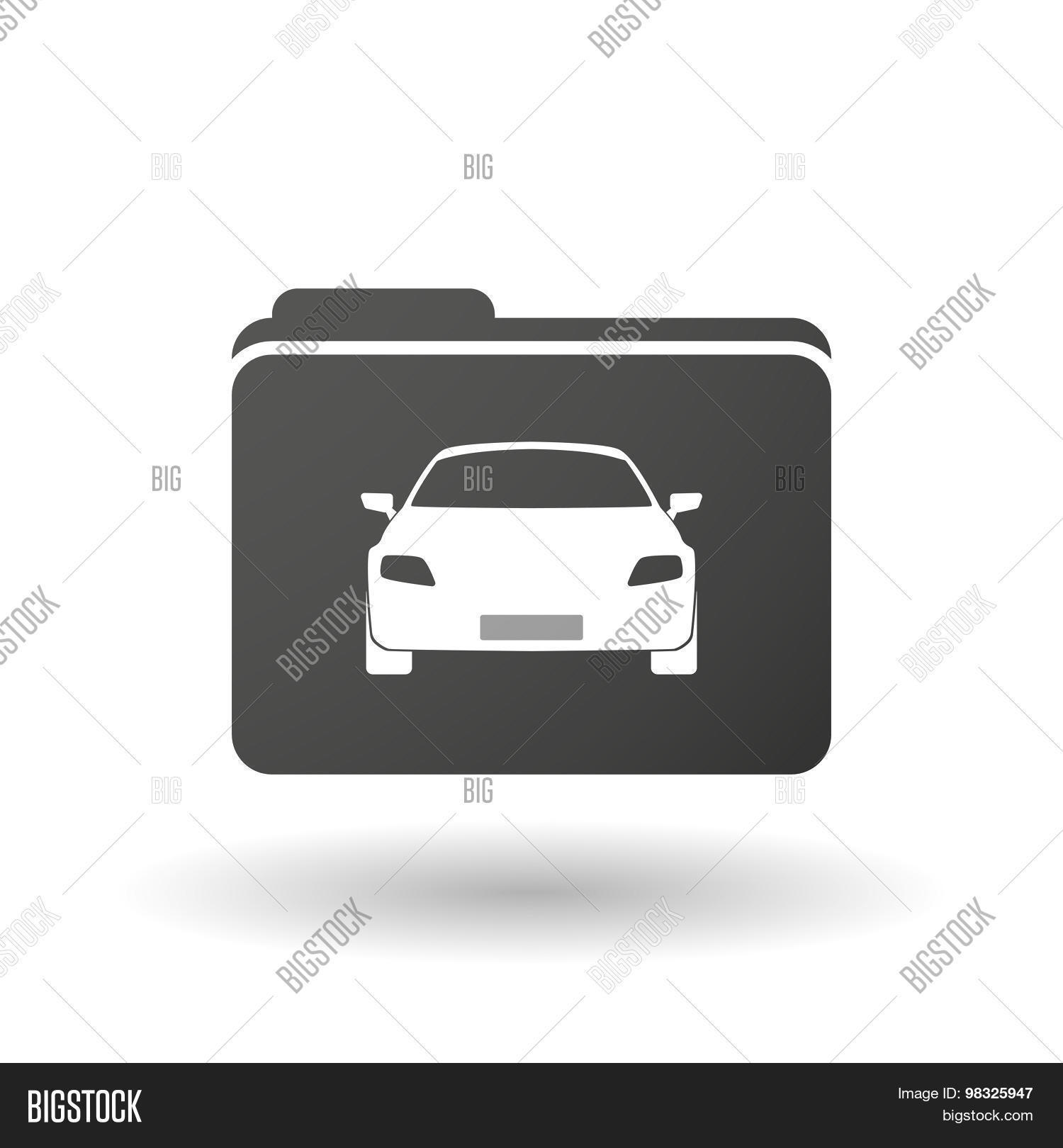 Isolated Folder Icon Vector & Photo (Free Trial) | Bigstock