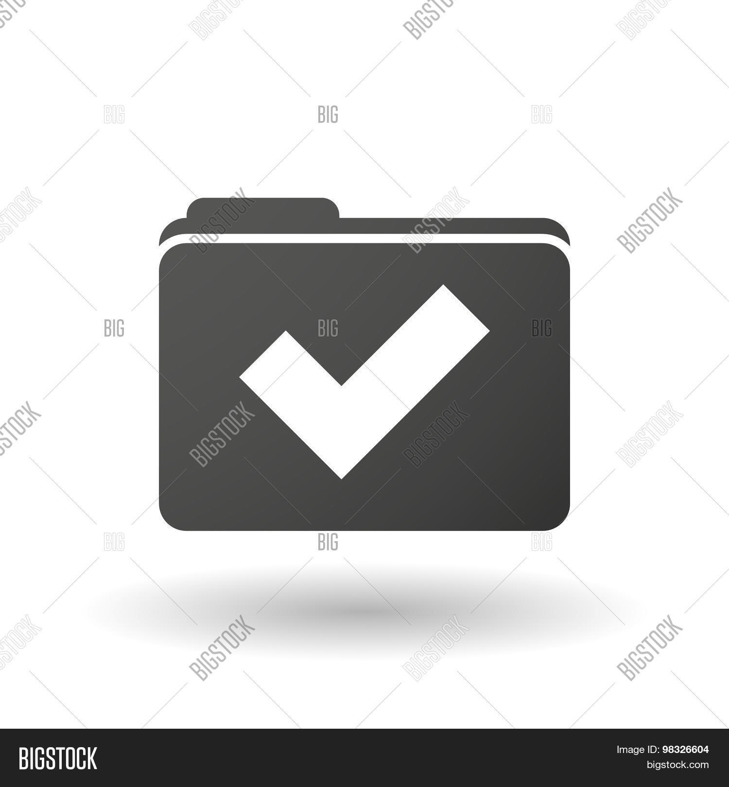 Isolated Folder Icon Vector & Photo (Free Trial) | Bigstock