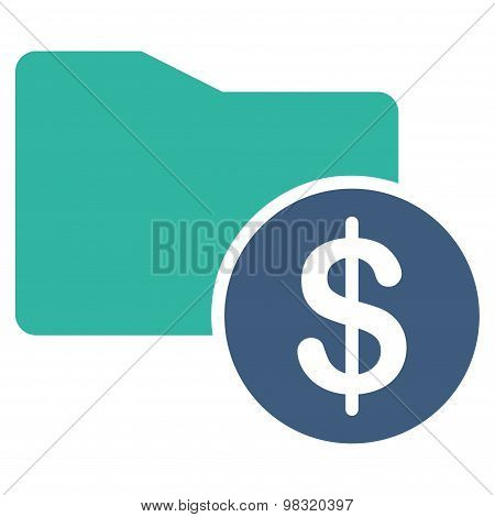 Money Folder Icon Vector & Photo (Free Trial) | Bigstock