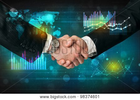 Handshake Charts Image & Photo (Free Trial) | Bigstock