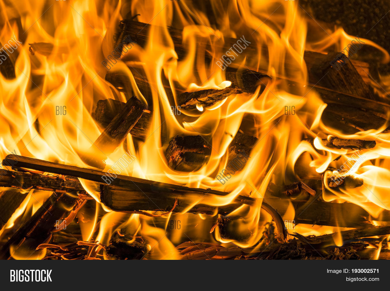 Burning Firewood Image & Photo (Free Trial) | Bigstock