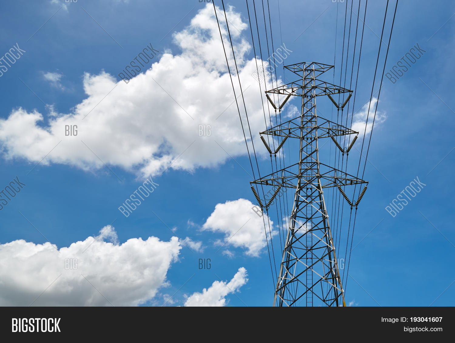 High Voltage Pole Image & Photo (Free Trial) | Bigstock