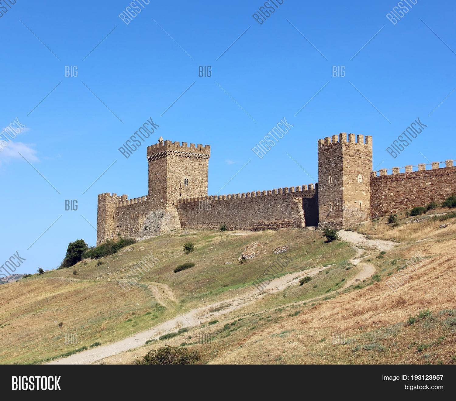 Medieval Ruins Genoese Image & Photo (Free Trial) | Bigstock