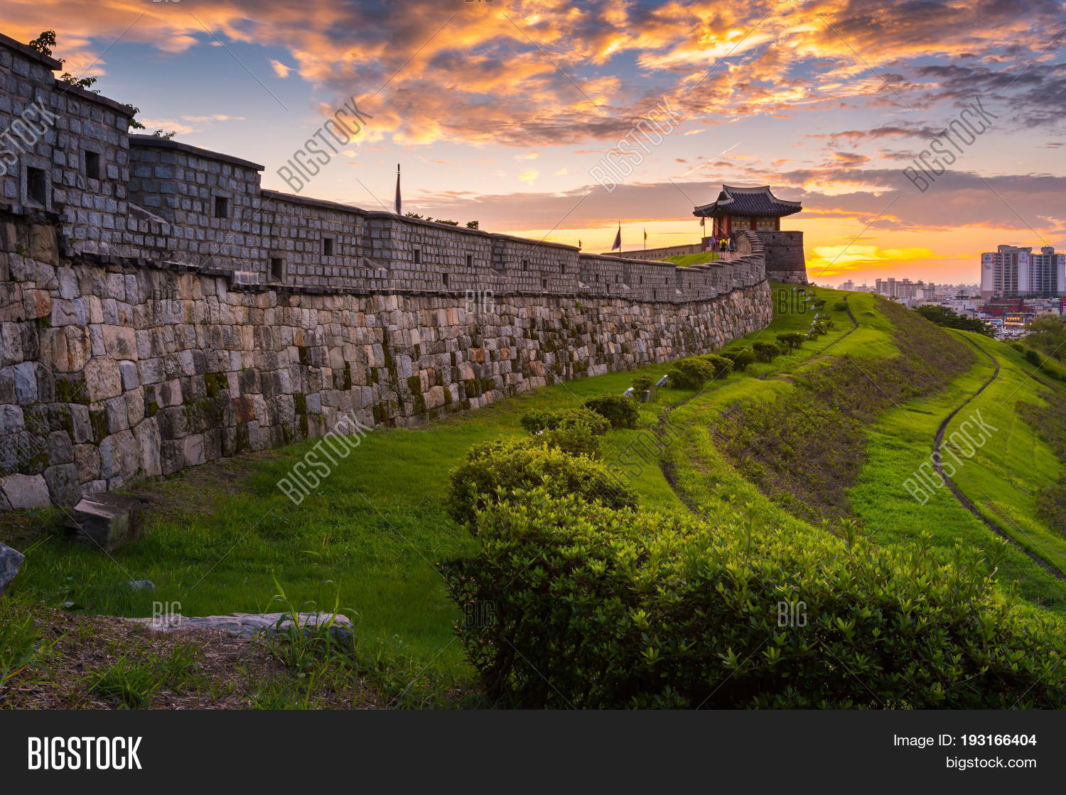 Hwaseong Fortress Image & Photo (Free Trial) | Bigstock