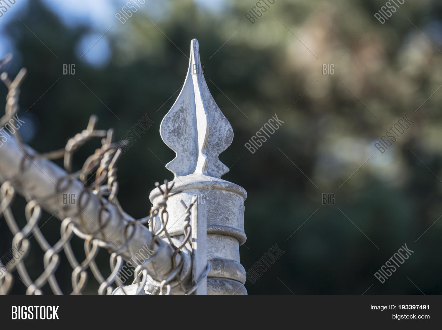 Ornate Post Part Chain Image & Photo (Free Trial) | Bigstock