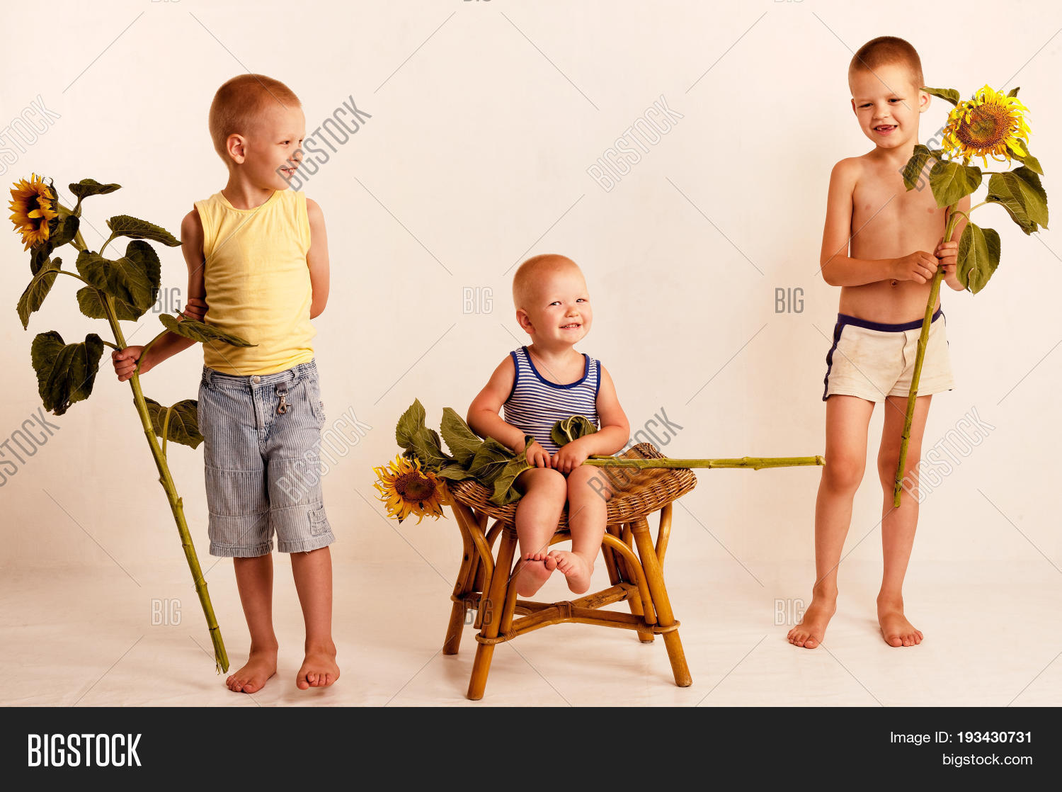 Three Cute Nice Boys Image & Photo (Free Trial) | Bigstock