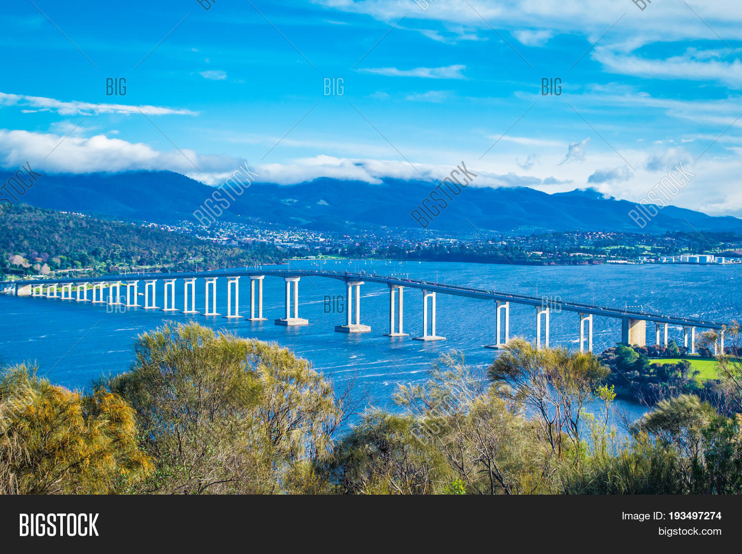 Tasmania Bridge Hobart Image & Photo (Free Trial) | Bigstock