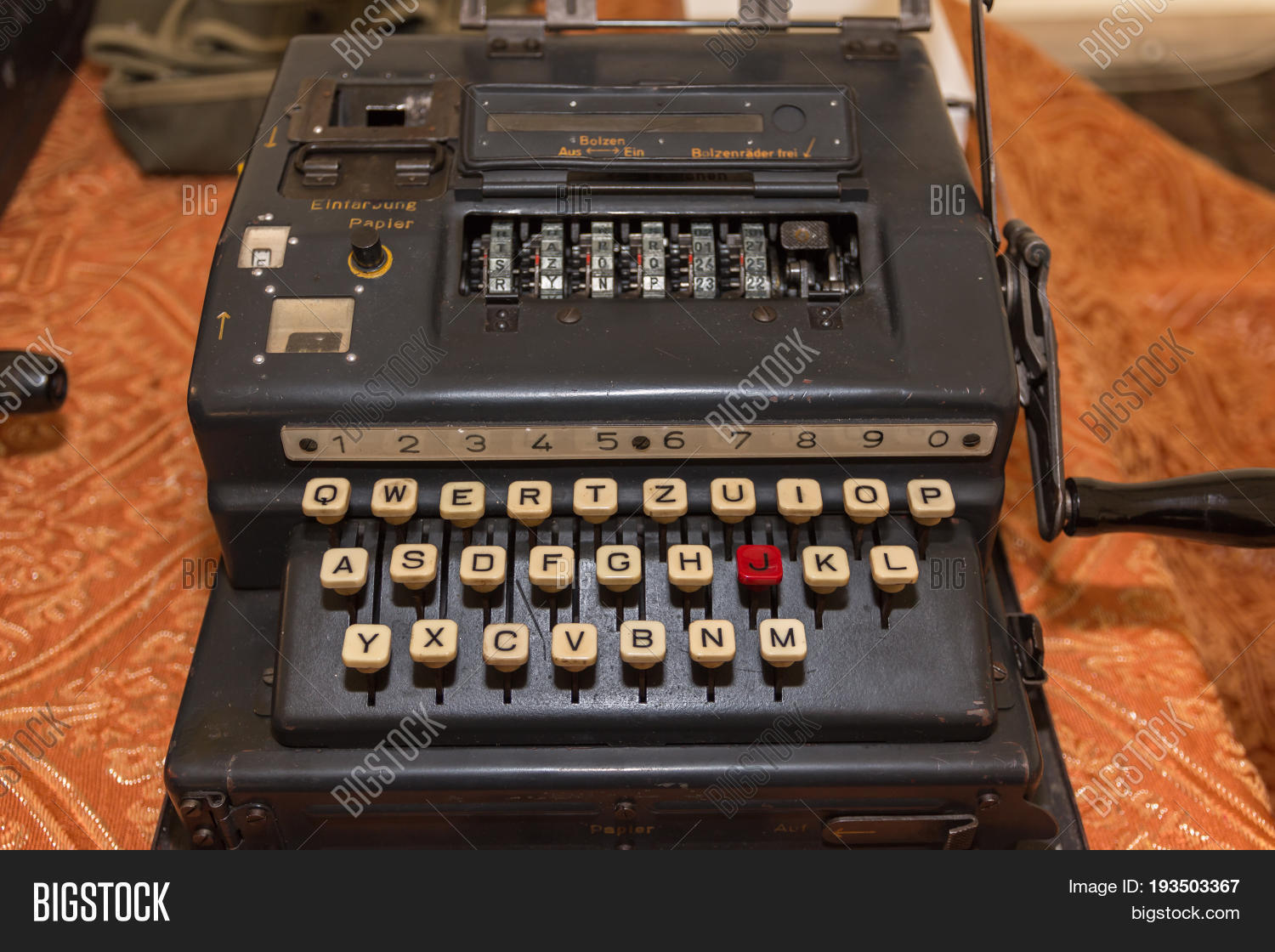 Enigma Cipher Coding Image & Photo (Free Trial) | Bigstock