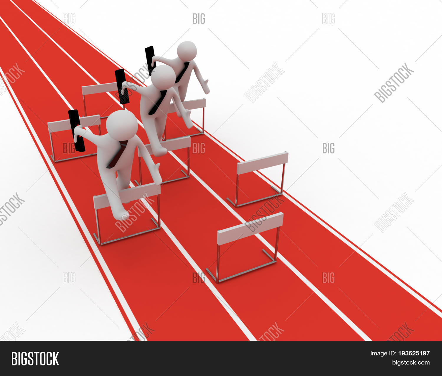 3d Man Run Target Image & Photo (Free Trial) | Bigstock