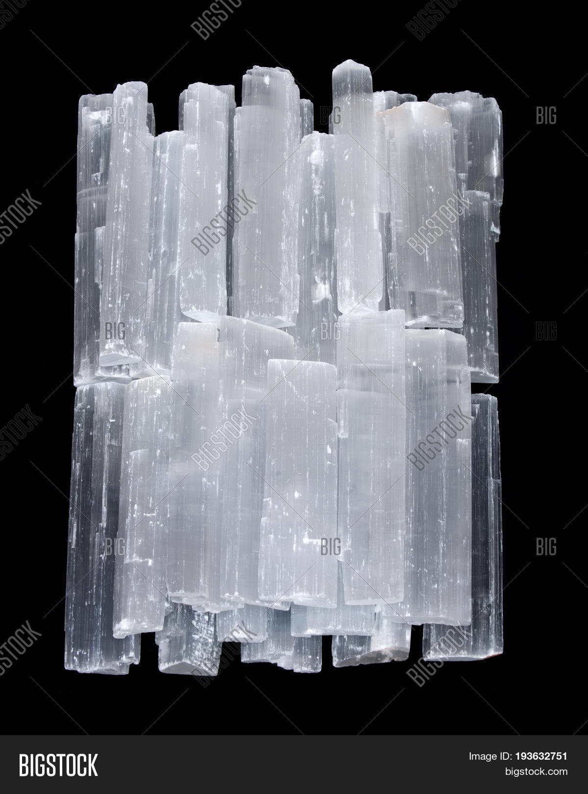 Natural White Selenite Image & Photo (Free Trial) | Bigstock
