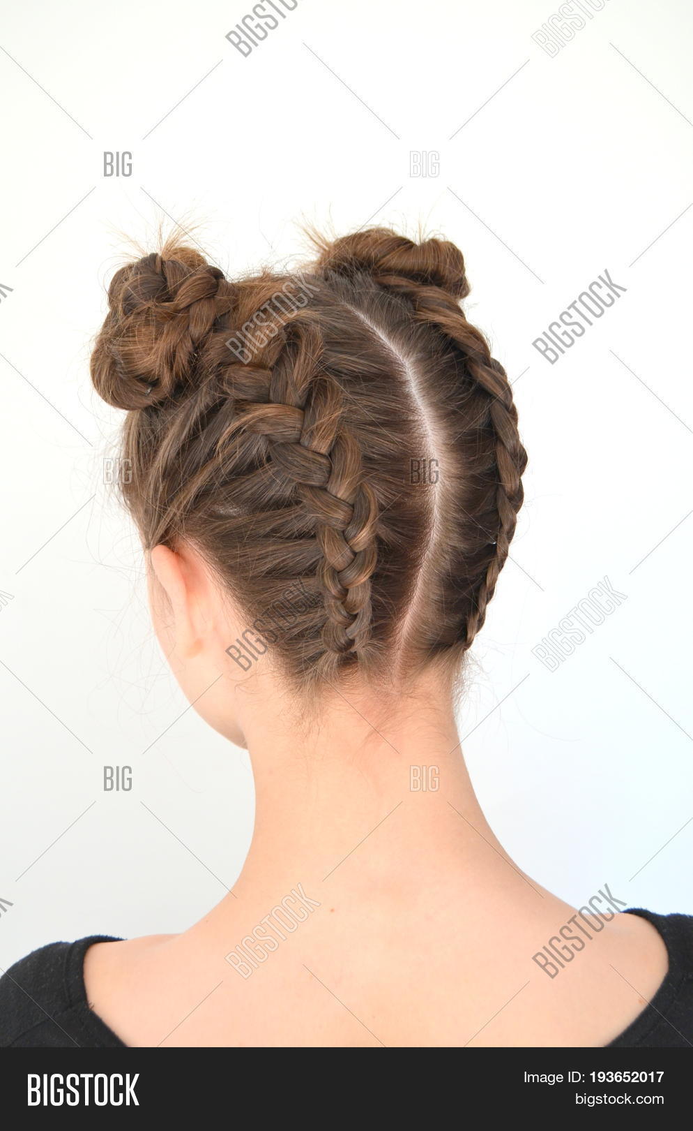 Hairstyle Braiding On Image & Photo (Free Trial) | Bigstock